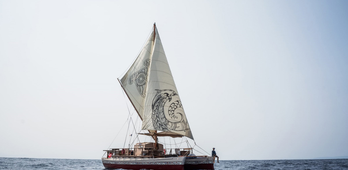 The Pacific Meets the Mediterranean - On Board the Traditionally Built ...